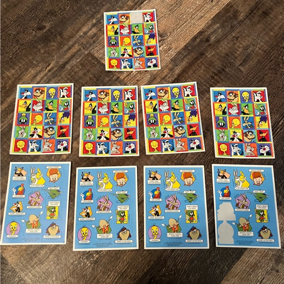 Warner Bros. | Office | Looney Toones Vintage Stickers | Poshmark